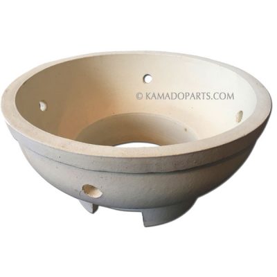 Firebox with Iron Grate - Kamado Parts - Kamado King Inc.